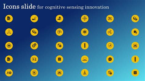 Icons Slide For Cognitive Sensing Innovation Microsoft Pdf
