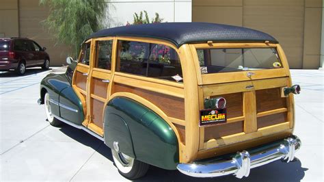 1948 Oldsmobile 66 Series Woodie Wagon For Sale At Auction Mecum