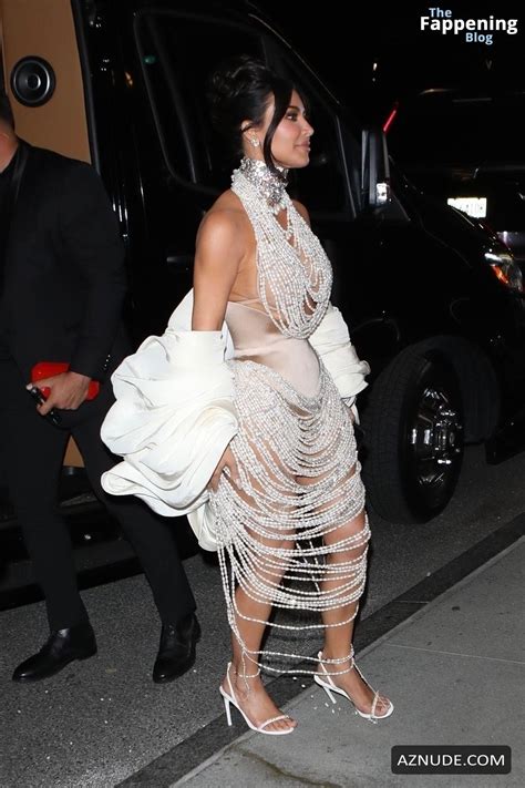 Kim Kardashian Flaunts Her Sexy Assets At The Met Gala In Nyc AZNude