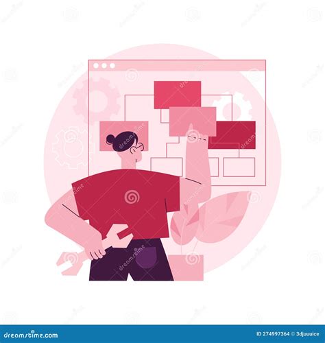 Information Architecture Linear Icons Set Hierarchy Navigation Categorization Taxonomy