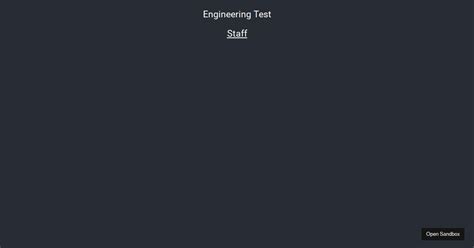 Front End Codesandbox Front End Codesandbox