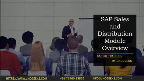 Sap Sales And Distribution Module Overview