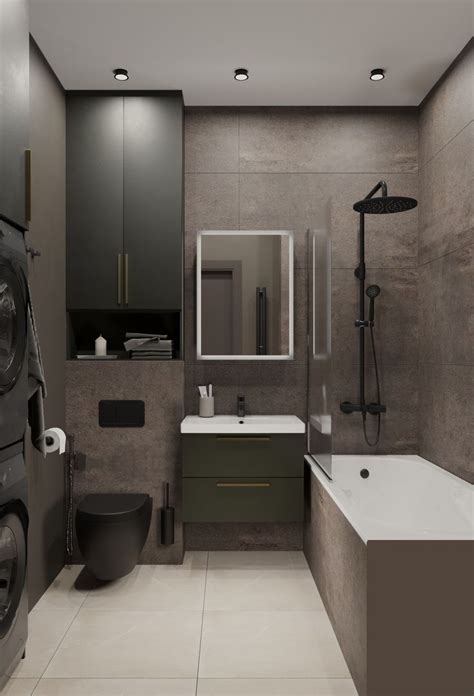 Дизайн ванной в современном стиле Bathroom Design Small Modern Small Bathroom Makeover