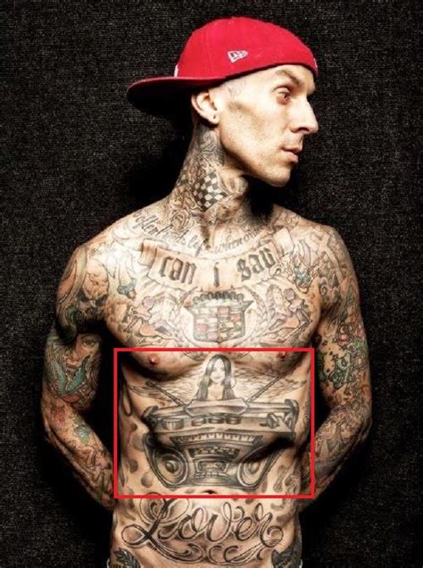 Travis Barkers Tattoos And Their Meanings What Does Travis Barker