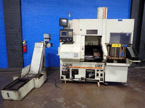 Used Tecno Wasino 2006 Tecno Wasino G07 F Cnc Turning Center Machine