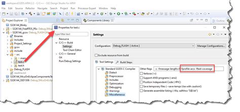 Gnu Coverage Gcov With Nxp S32 Design Studio Ide Mcu On Eclipse