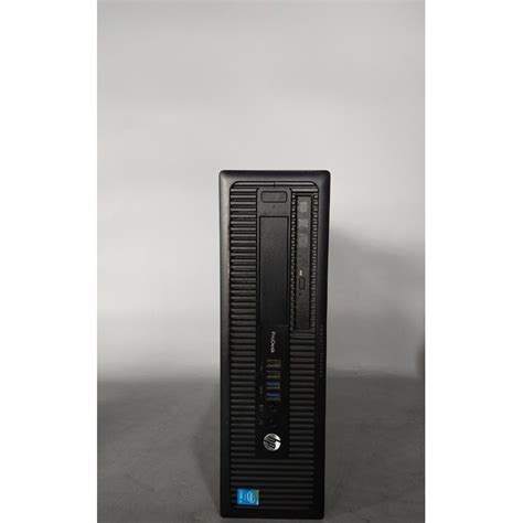 Hp Prodesk G Small Form Factor Ssf Pc And Monitor Shopee Malaysia