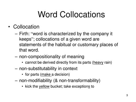 Ppt Collocations Powerpoint Presentation Free Download Id549337