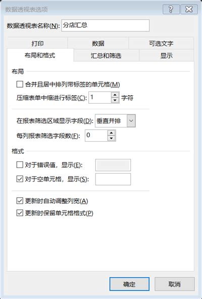 从零开始学excel——数据透视表选项设置之布局和格式（130） 正数办公