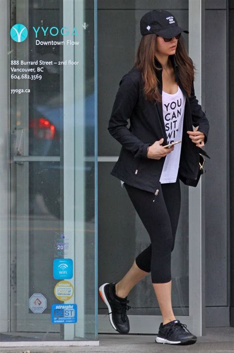Nina Dobrev Leaves Yoga Class In Vancouver 11182015 Hawtcelebs