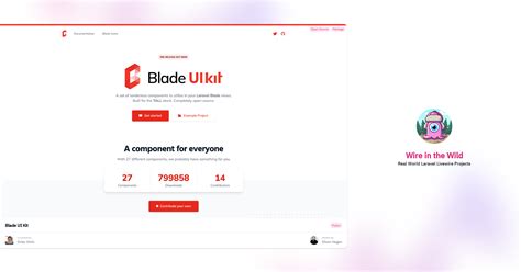 Blade Ui Kit Wire In The Wild