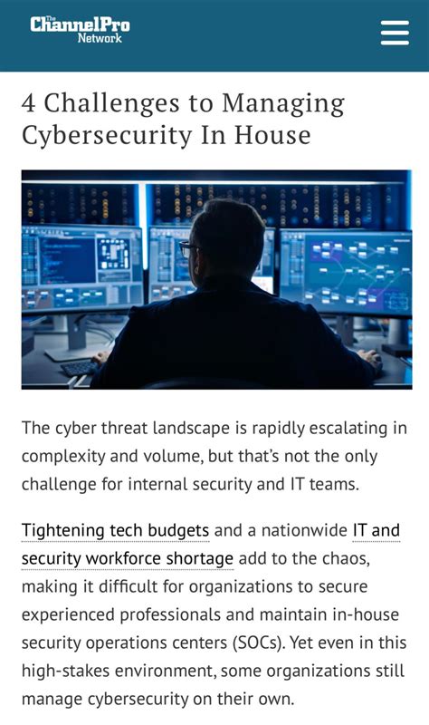 Msp Mssp Cyberthreats Cybercrime Jon Hope