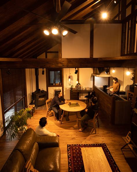 [28坪 山小屋風 土間]薪ストーブの炎に癒される大人の隠れ家｜新着情報｜真壁づくりの本物の国産ひのきの家が1000万円台から｜サイエンスホーム