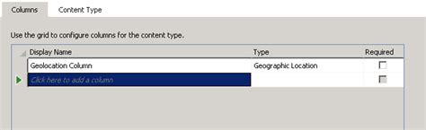 Sharepoint 2013 Geolocation Field Type