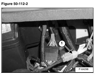 BOBCAT S130 CONTROL HANDLE LEVER SJC S N 529214883 ABOVE S N 529611919 ABOVE