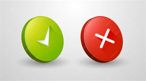 3d значки галочки для веб галочки символы галочки X на белом изолированном фоне знаки галочки в