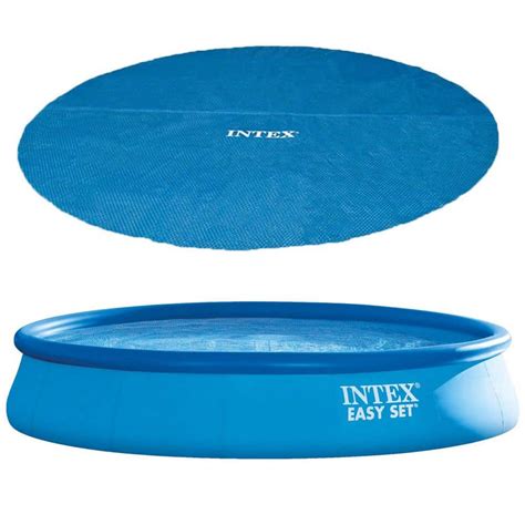 Intex Easy Set 15 Ft Round 33 In Deep Inflatable Pool Set 28157eh