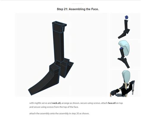 3d Printed Humanoid Robot With Face Tracking Based On Arduino Uno