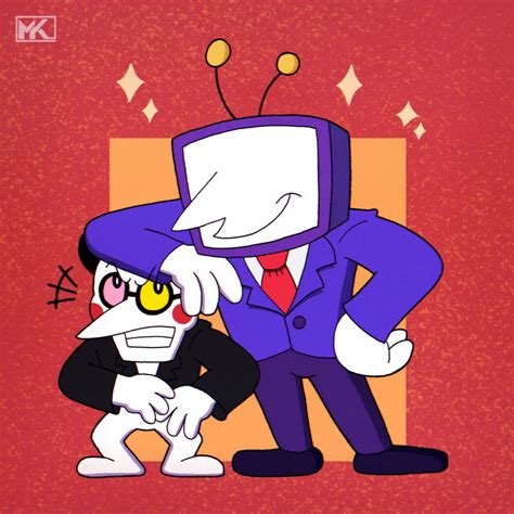 Spamton And Tenna By Mkdoes711 On Deviantart