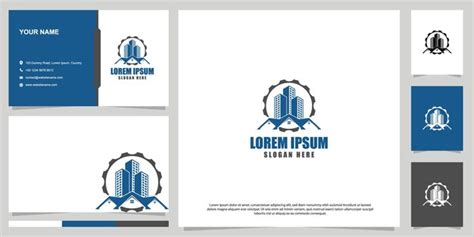 Premium Vector Engineering Logo Design Vector Template