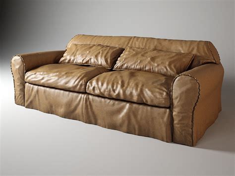Baxter Housse Sofa 3d Model Cgtrader