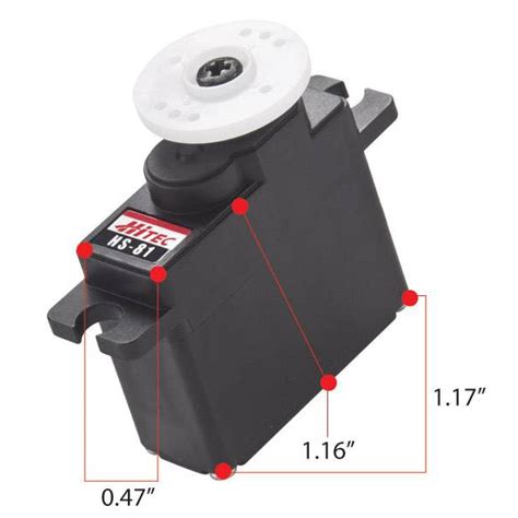 Hitec Hs81 Micro Servo Speed Torque Hybrid Ic