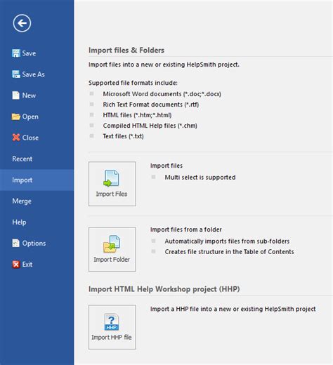 Help Authoring Tool To Create A Chm Help File Web Help Pdf Manual Or Epub Ebook