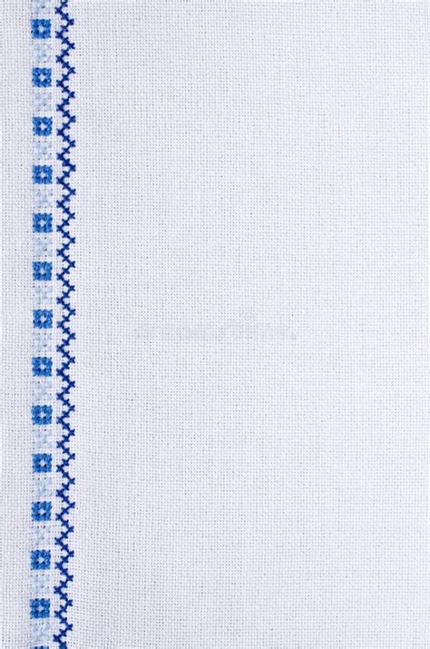 Background With Embroidery Texture Stock Image Image Of Fabric