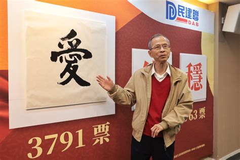 香港年度漢字公佈：這三個字得票最高 頭條 香港中通社