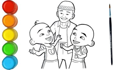 Detail Mewarnai Upin Dan Ipin Koleksi Nomer 55