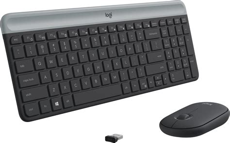 Logitech 920002836 Mk320 Wireless Desktop Set Keyboard Mouse Usb Black Electronics