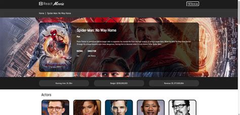 Github Jeffreylin39react Movie Database Movie Database Made In