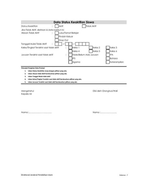 Siswa Baru Form Docx