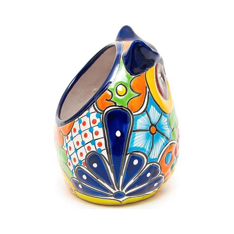 Talavera Mexican Ceramic Pottery Flower Planter Plant Pot Dongsheng