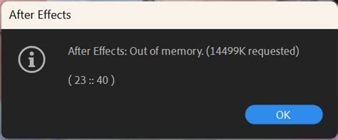 Solved Out Of Memory Error What Else Can I Try Adobe Product