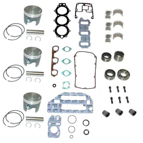 Powerhead Rebuild Kit Johnson Evinrude 60 70hp 89 Up 50hp 3 Cyl 95
