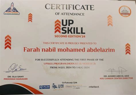 Farah Nabil On Linkedin Upskilling Professionaldevelopment