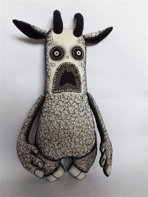 Monster Art Doll Art Dolls Scary Dolls Creepy Dolls