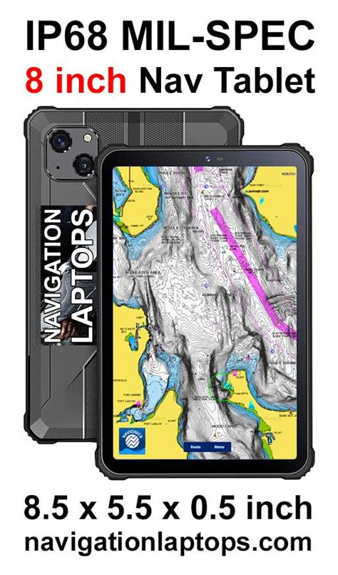 Navigation Tablet With Navionics Charts And Built In Gps Antenna