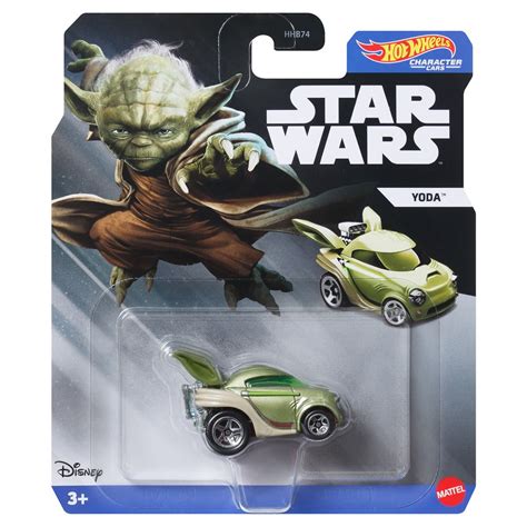 Yoda Star Wars Hot Wheels 2023 2024 Character Cars