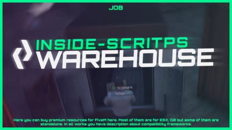 Script Inside Warehouse Vag Premium Fivem Scripts Fivem Mods