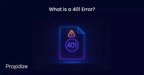 Image Of A Page Showing 401 And An Exclamation Mark Above It Text