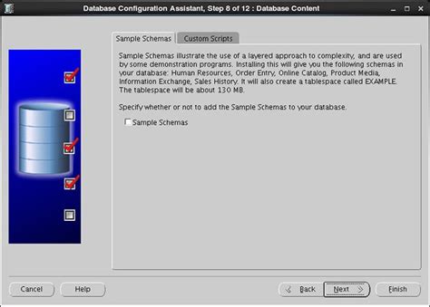 scientific linux 6 oracle database 11g r2 create a database