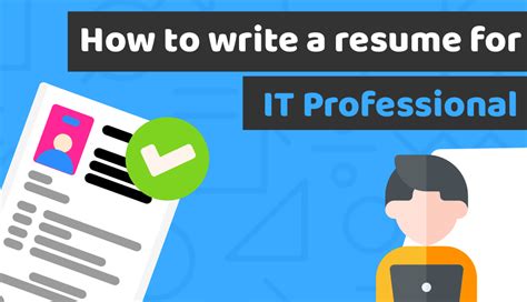 How To Write A Resume For It Professional — Tutorial With Resume Example Template By Radoslaw