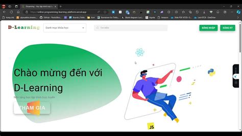 Dlearning Website Học Lập Trình Trực Tuyến Reactjs Htmlcss Sass Javascript Material Ui
