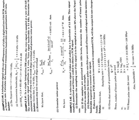 3 4 pcm numericals and line codes 3 pdf sampling signal processing