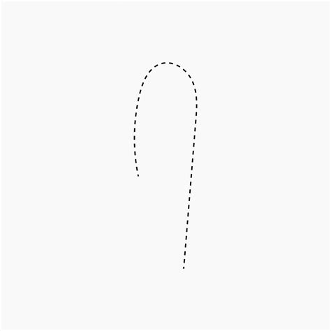 Premium Vector Curved Dashed Line