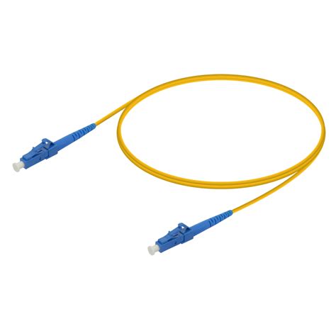 Patch Cord Para Fibra Monomodo Conector LC SM 9 125 SX De 1 Metro De Largo