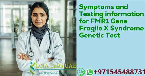 Symptoms And Testing Information For Fmr1 Gene Fragile X Syndrome Genetic Symptoms And Testing Information For Fmr1 Gene Fragile X Syndrome Genetic