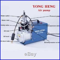 YONG HENG 30MPa Air Compressor Pump 110V PCP Electric 4500PSI High Pressure USA Air Compressor